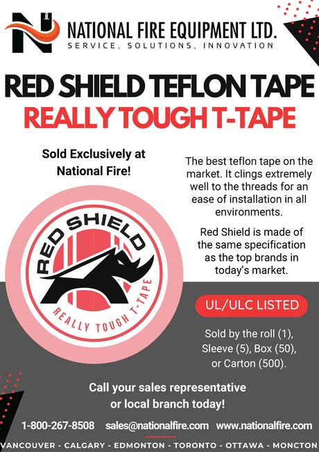 Red Shield Premium Pink Teflon Tape